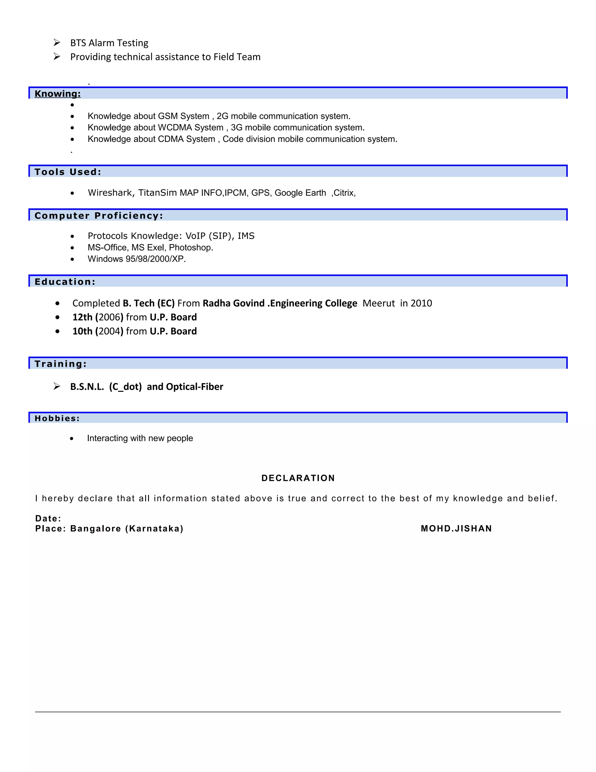 Resume | PDF