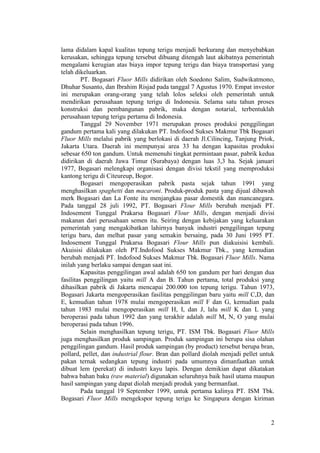 LAPORAN PL PUTRI FIXED BY BOGASARI | PDF