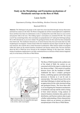 Mapping Report Lucas Jacobs | PDF