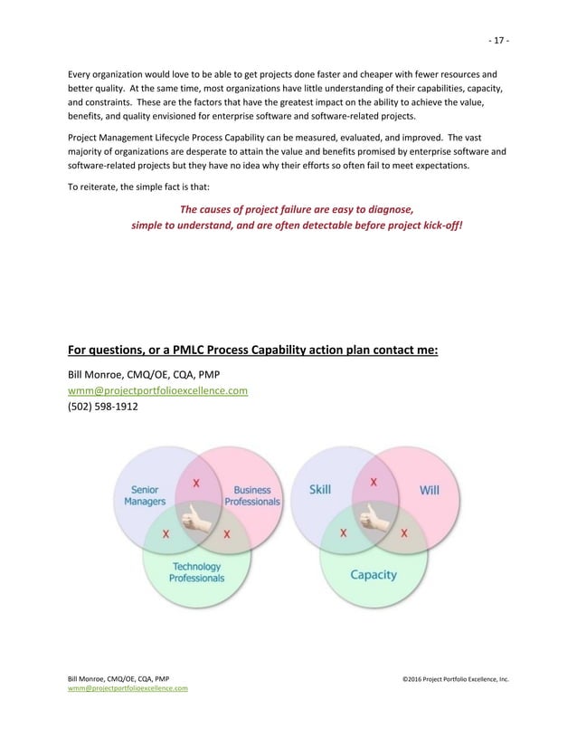 The Value PMLC Process Capability | PDF