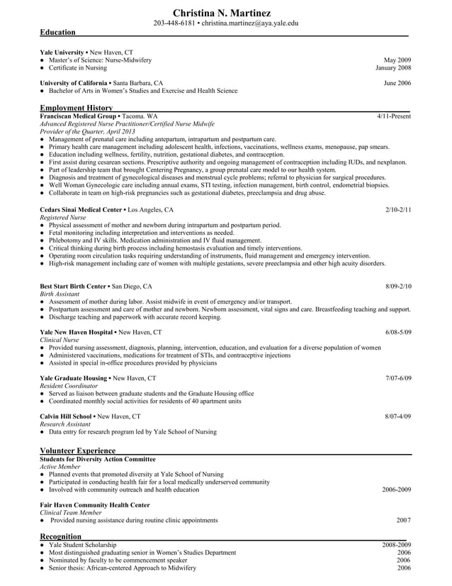 Portfolio_CNM Resume Feb 2014 | DOCX
