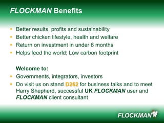 FLOCKMAN Background, Benefits and Results | PPTX