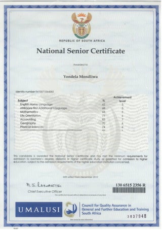 Matric Results | PDF