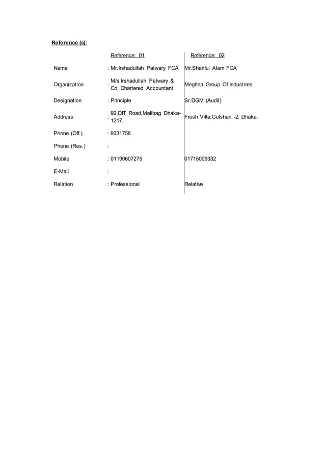 CV of Kazi Monjurul Alam | PDF