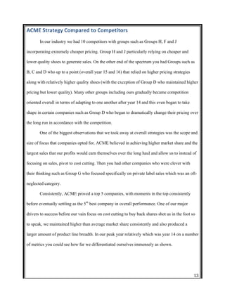 ACME Corporation Final Report | PDF