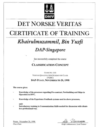 Training Record Logs, Certs and Sample Course Sheet | PDF