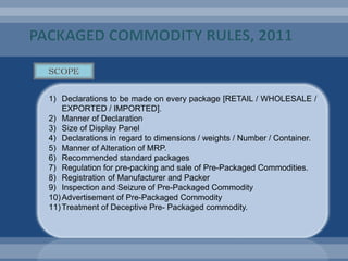 LEGAL METRology simplified | PPTX