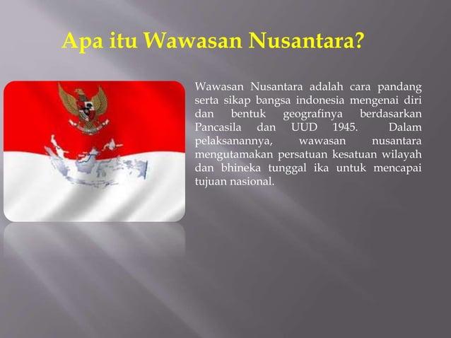 Slide 8 wawasan nusantara | PPTX