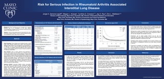 RA-ILD Infection Poster ACR 2016 (Final Version) | PPTX | Lung and ...