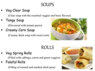 Royal Catering Veg Menu | PPT