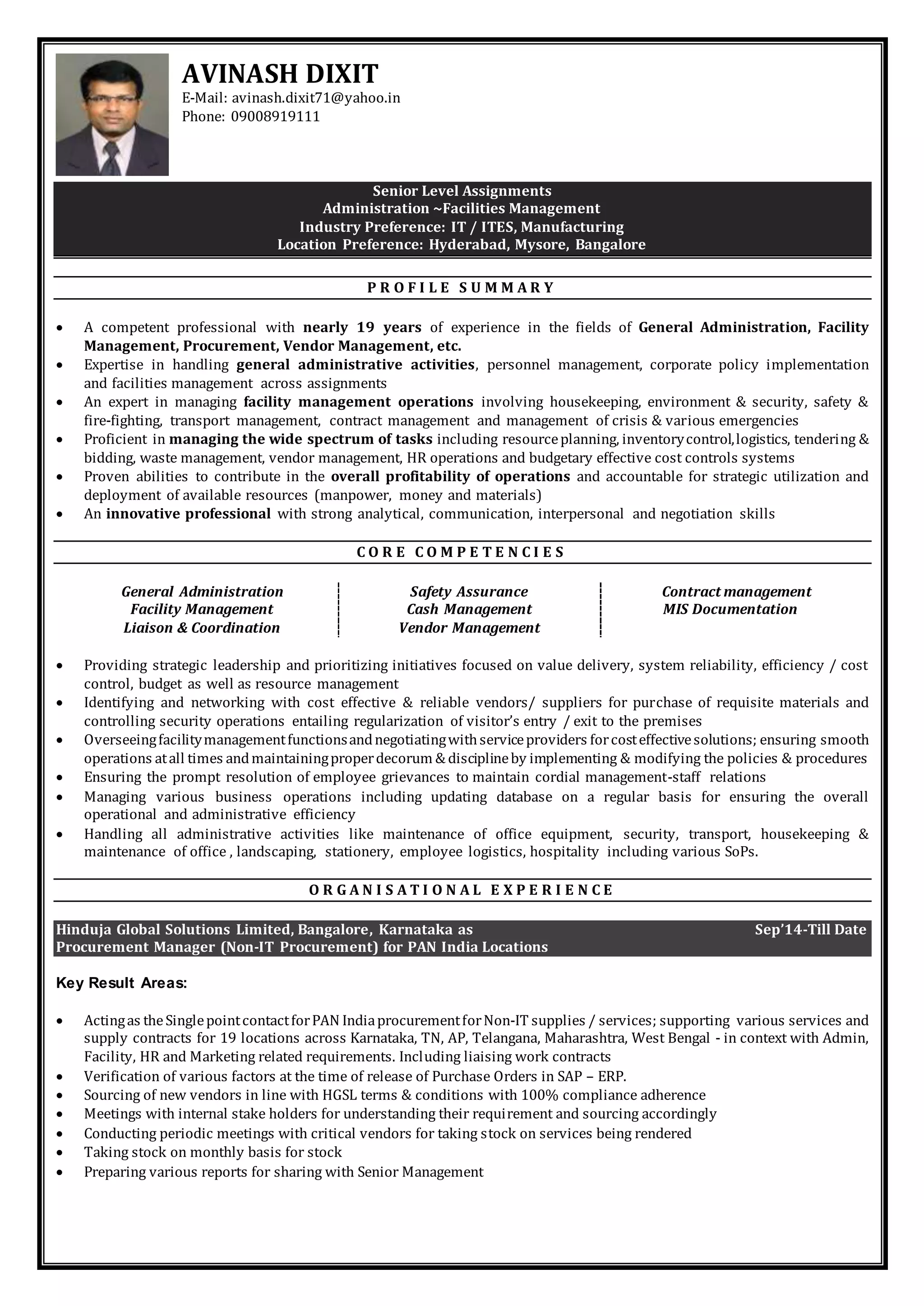 Avinash - Resume | DOCX