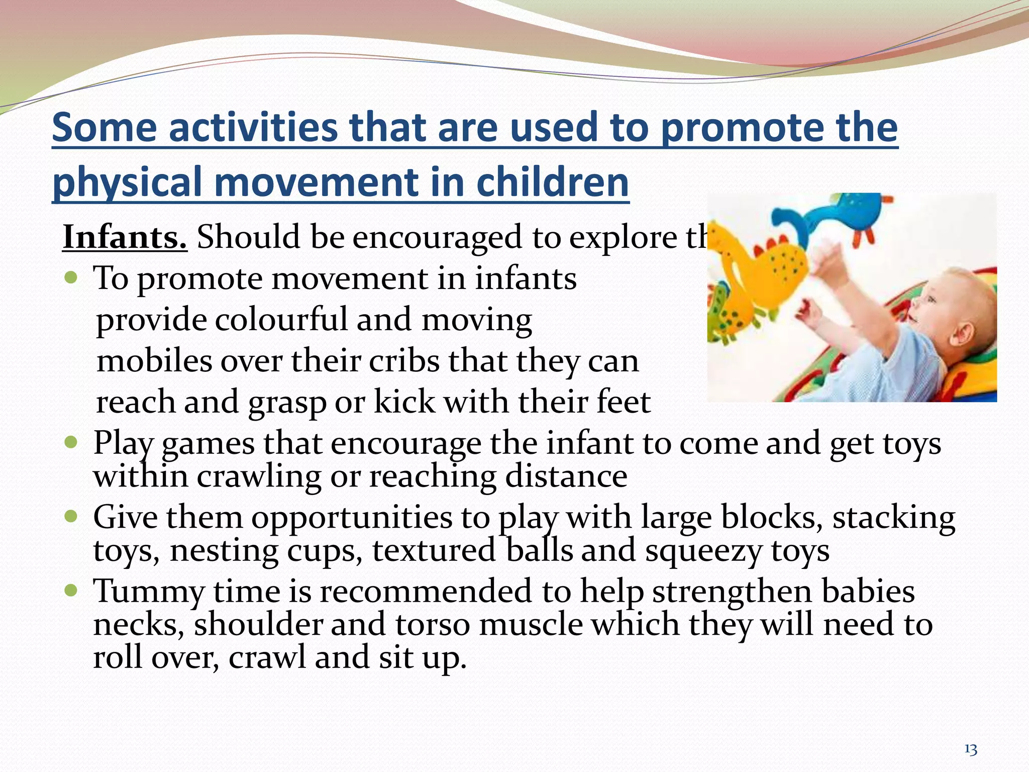the importance of physical movement in children | PPTX