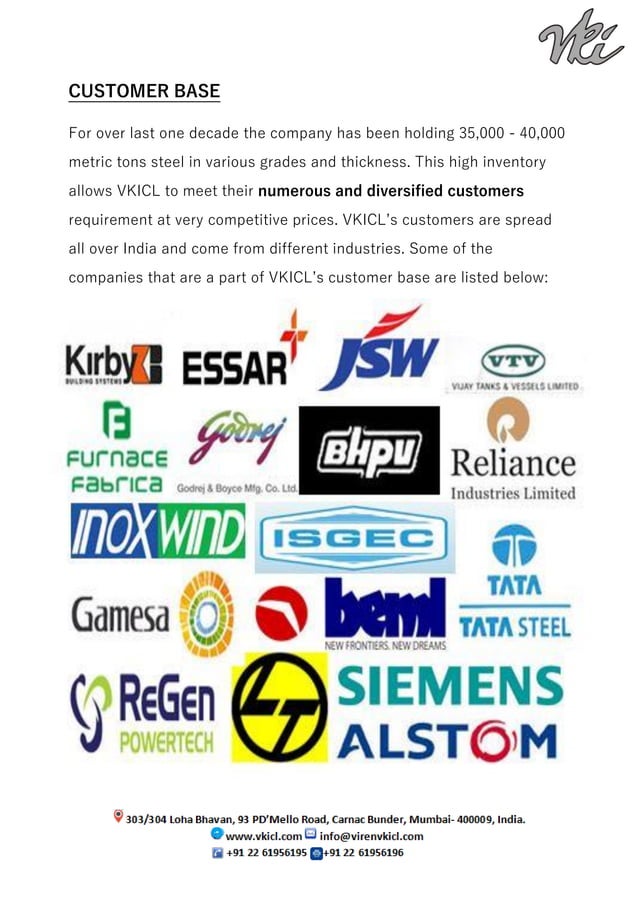 Company Overview | PDF | Commodities | Economy