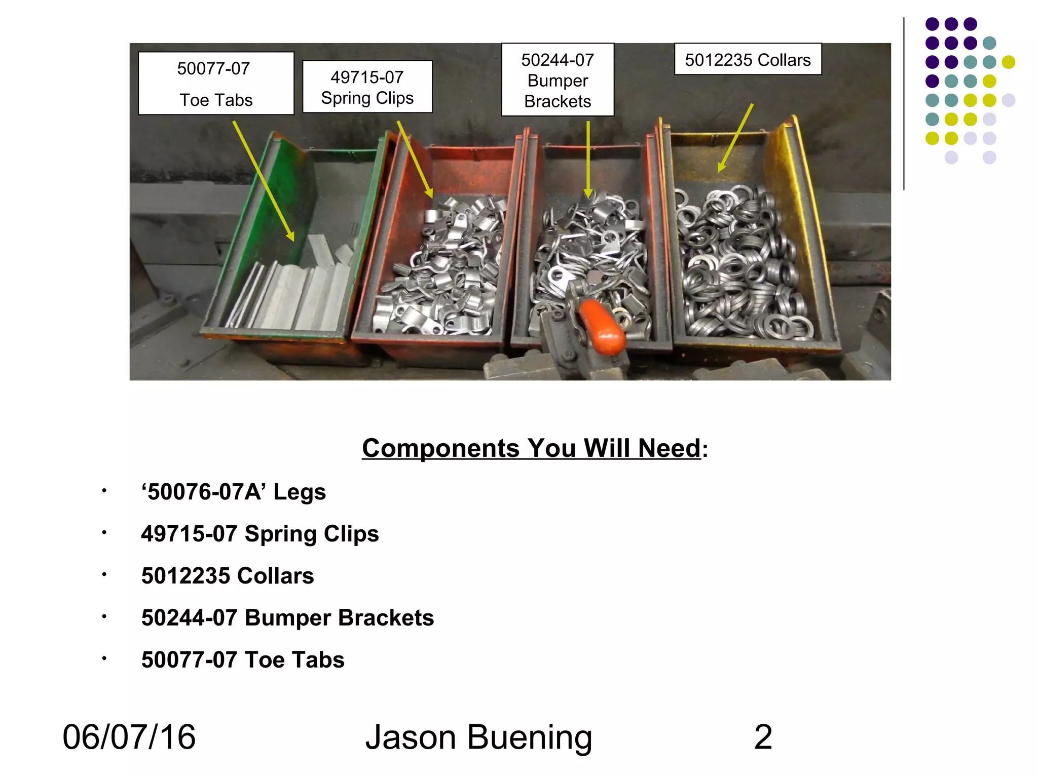 50075-07A Weld Instructions | PPS