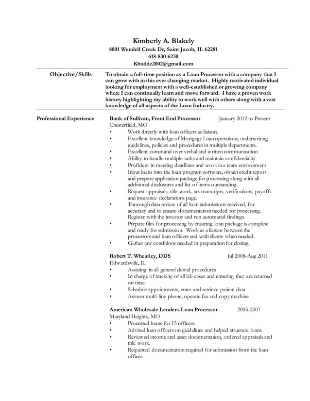 Kim Blakely Resume | PDF