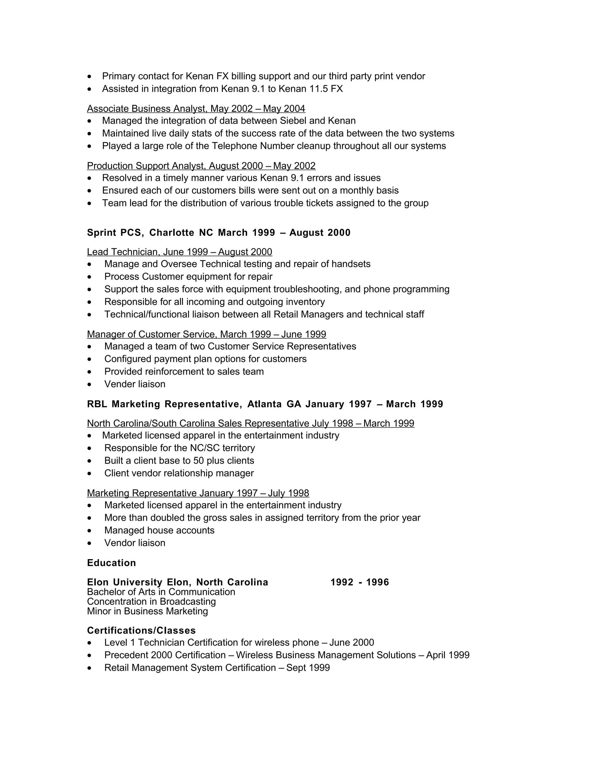 JBC Resume Present II | DOC