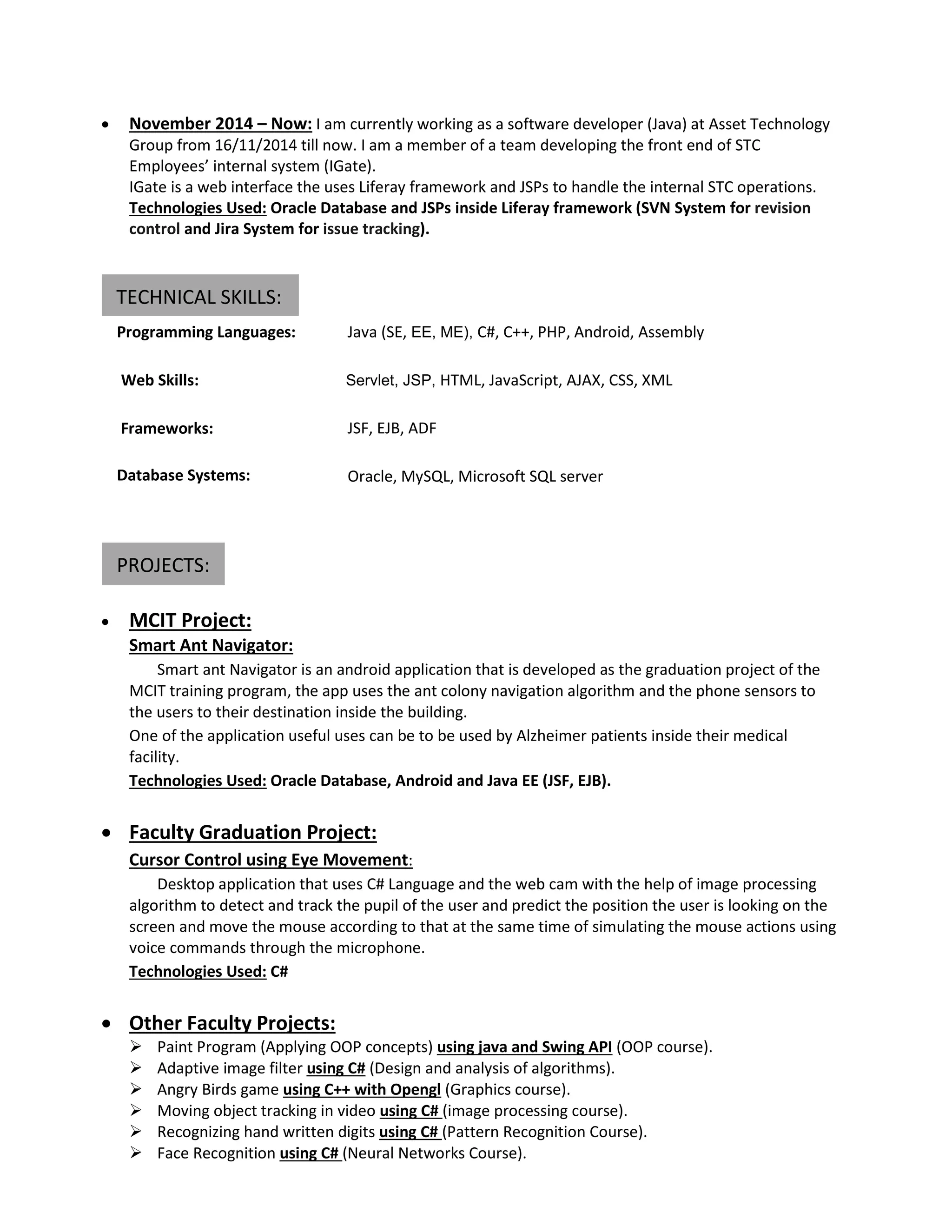 Doha Khaled_CV - Copy | PDF