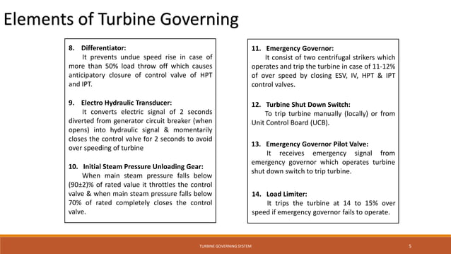 Turbine Governing System | PDF