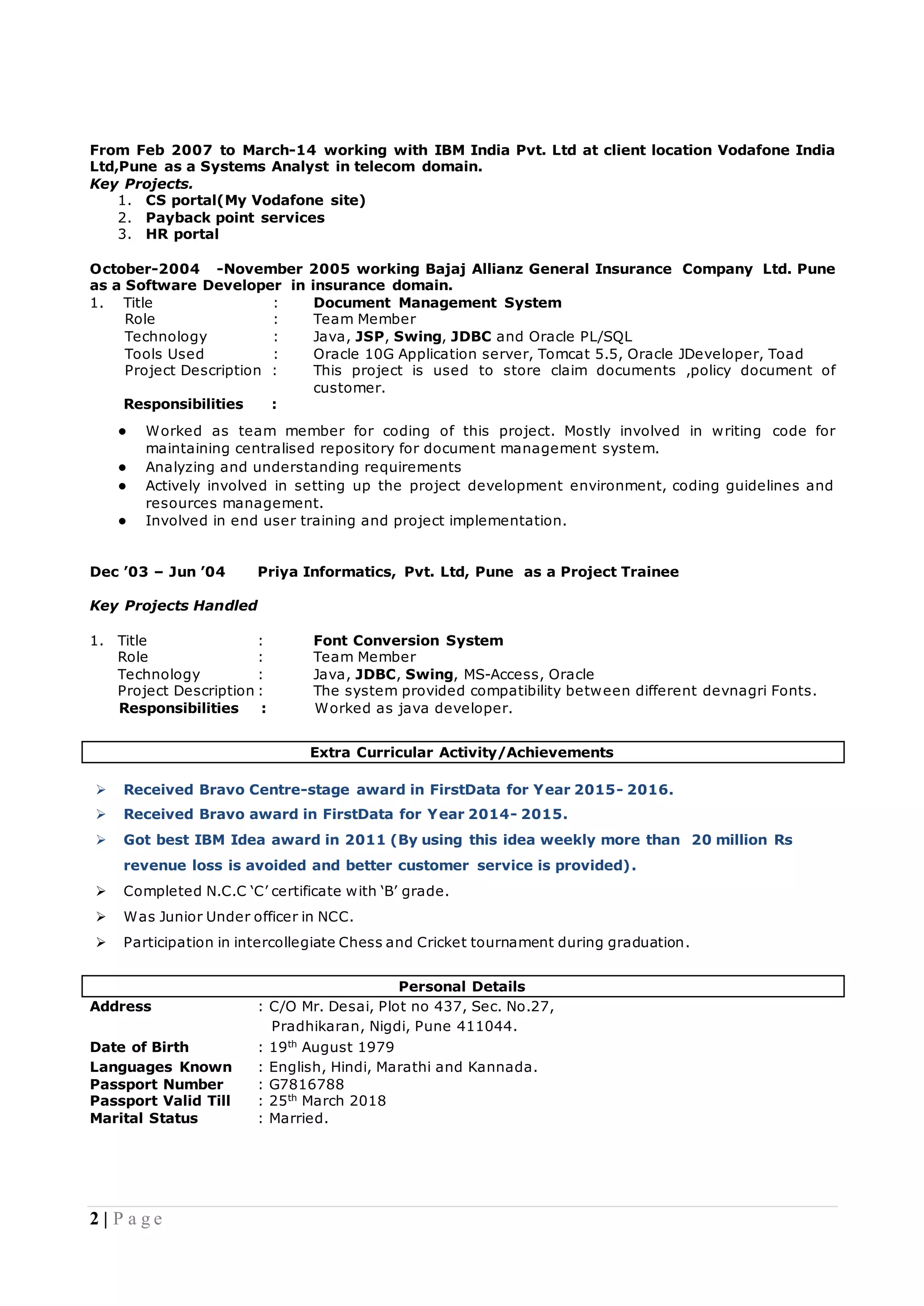 Resume_Final-29-10-16 | DOCX