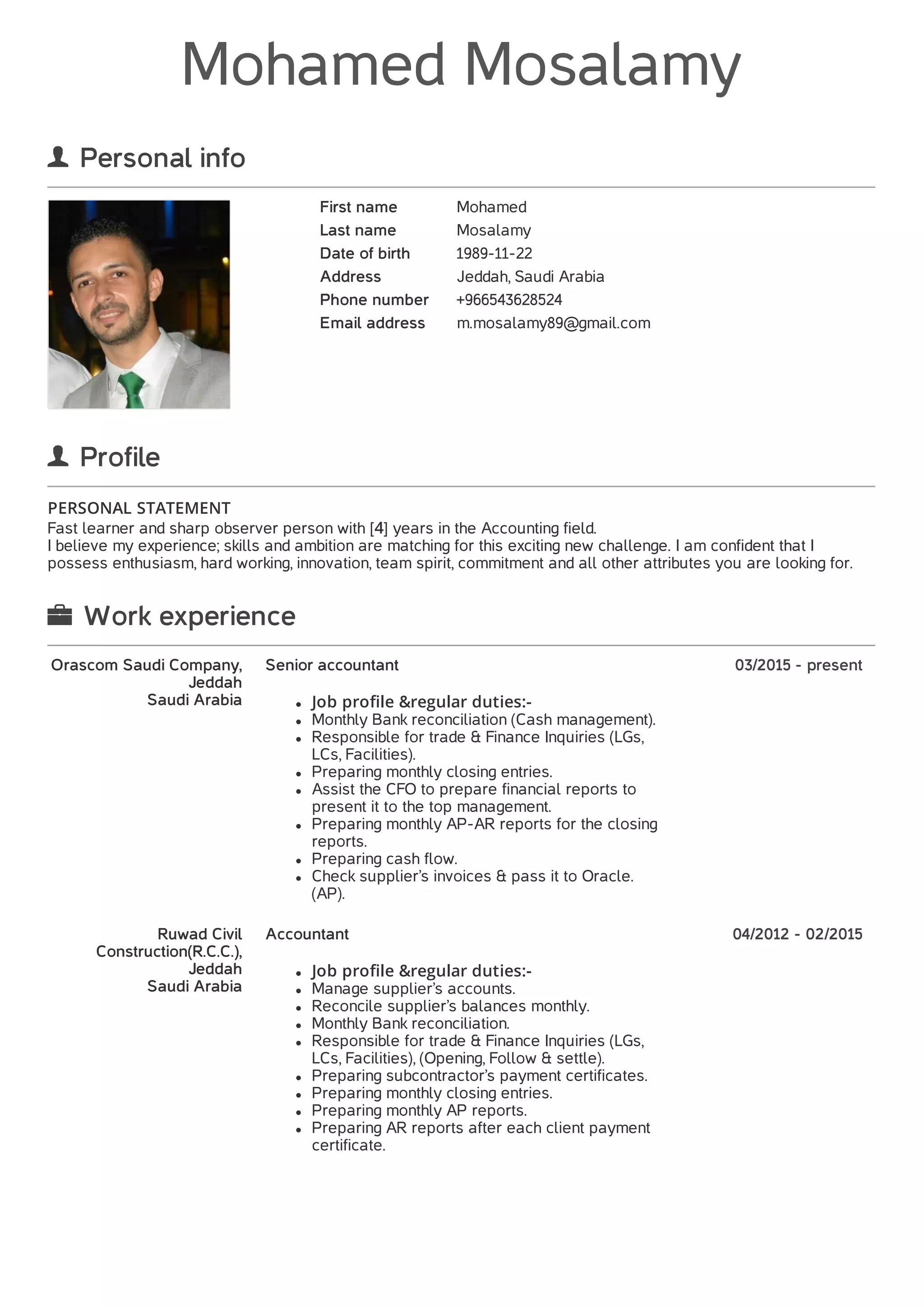 My CV2 | PDF