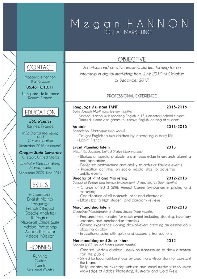 MRH CV ENGLISH NEW | PDF | Business | Business and Finance