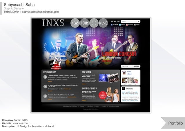 Sabyasachi Saha Portfolio | PPT