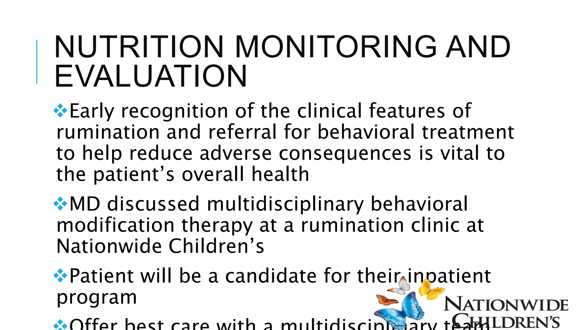 Rumination disorder Presentation-2-2 | PPTX