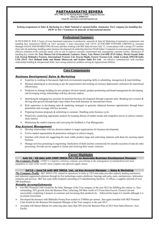 PARTHACV-2 | PDF | Automotive Industry | Industries