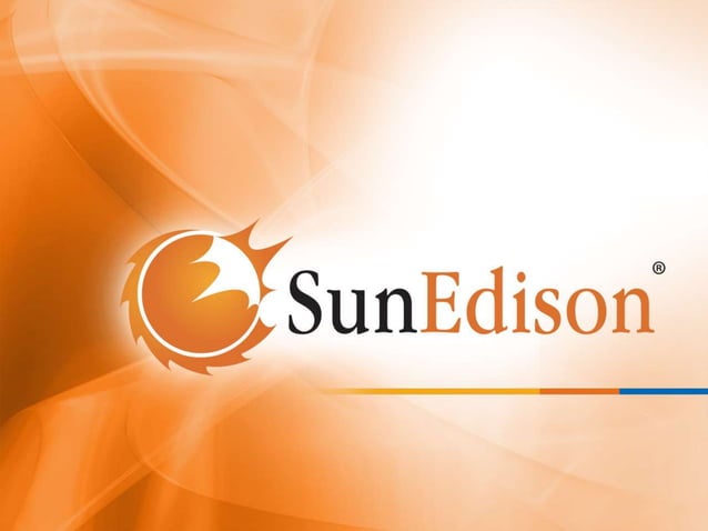 SunEdison Sourcing Presentation_Oracle | PPT