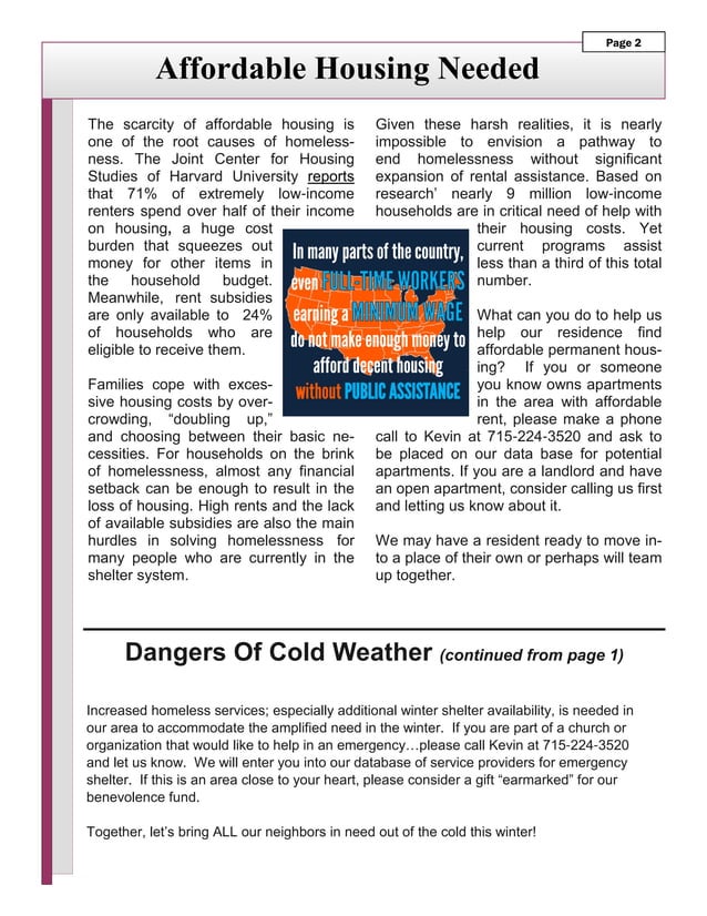 OSH December Newsletter | PDF