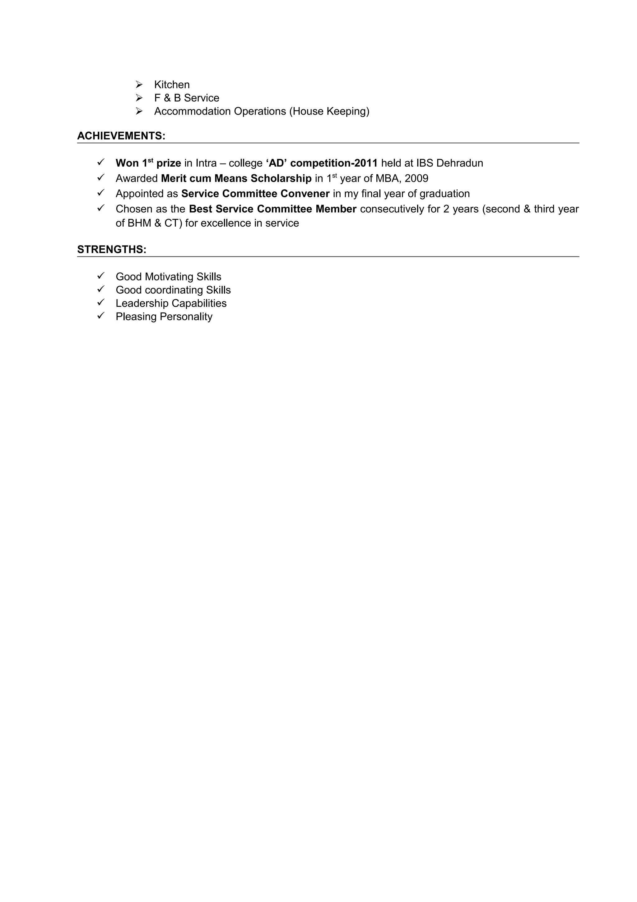 Chaitanya_Resume | PDF