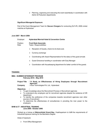 Chaitanya_Resume | PDF