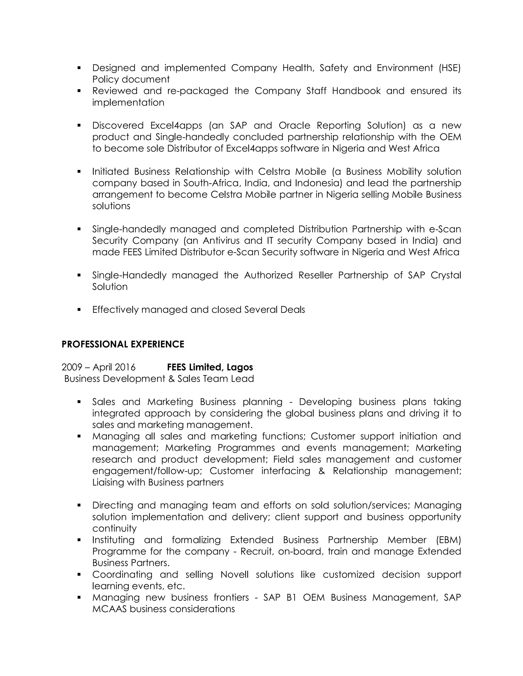 Opeyemi Sanni CV_03072016 | PDF