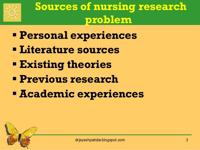 Ppt. selection of research problem