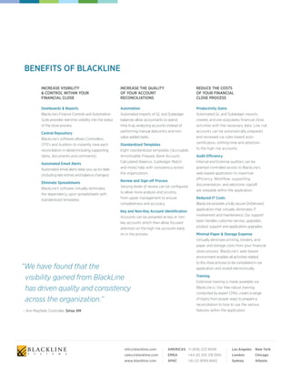 BlackLine-Benefits-Overview | PDF