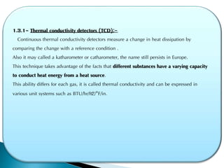 Gas Chromatograph & Analyzers | PPT