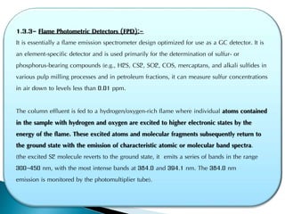 Gas Chromatograph & Analyzers | PPTX