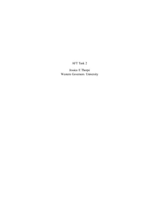 AFT Task 2 | DOCX
