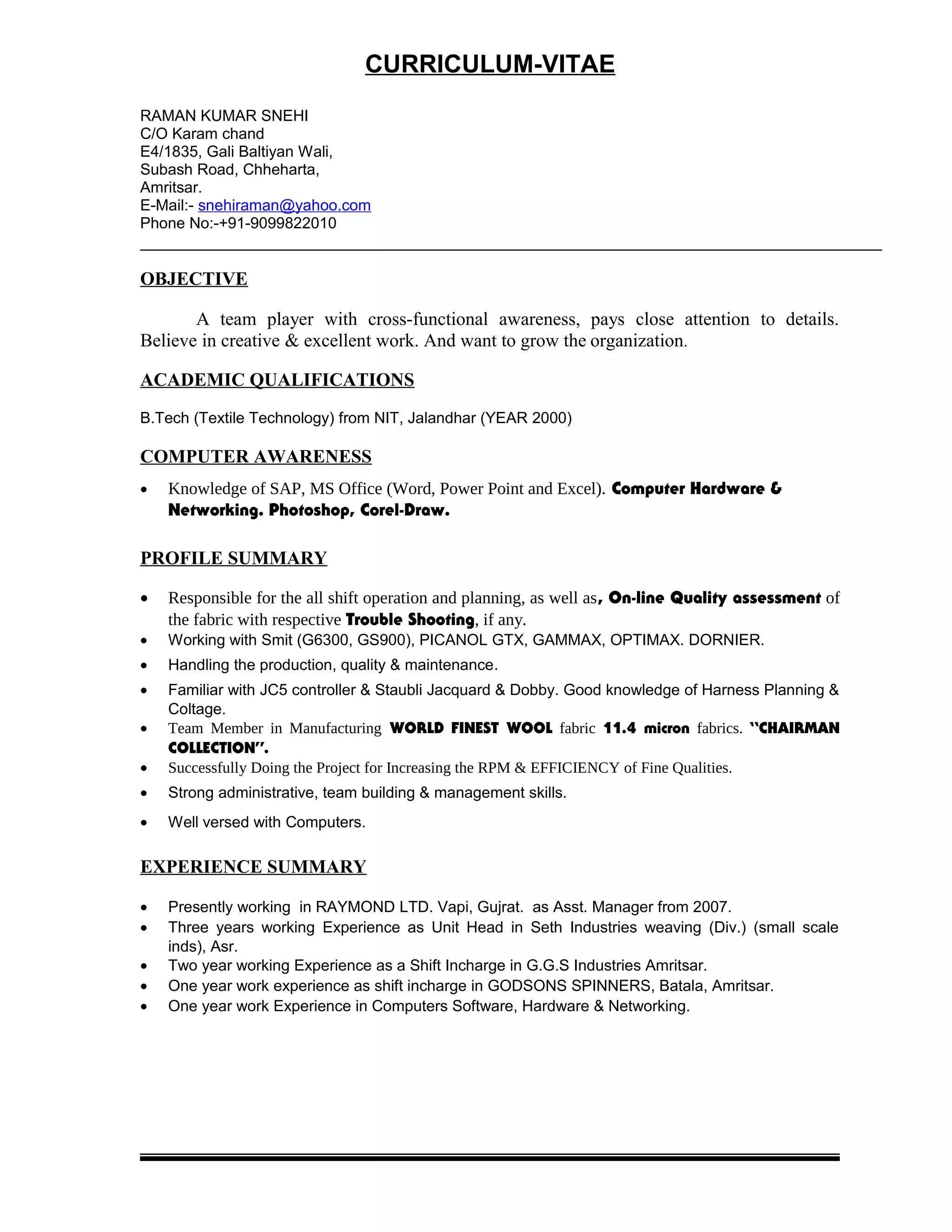 RAMAN_KUMAR_SNEHI | DOC