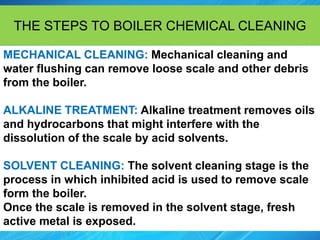 U#3 BOILER CHEMICAL CLEANING. | PPTX