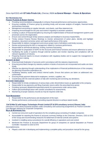 V.K.RAVIKUMAR - RESUME | DOC