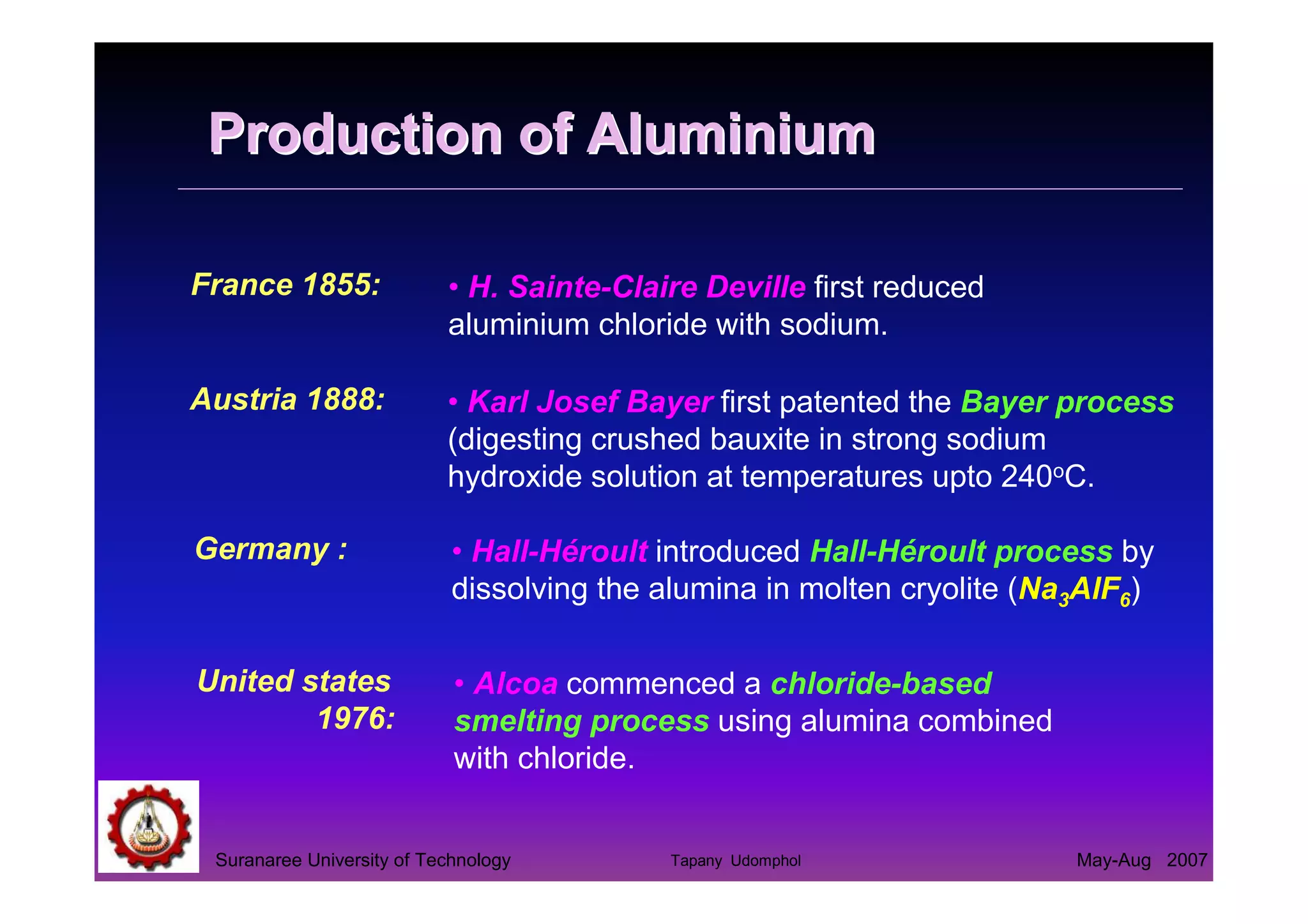 Aluminium and its alloys | PDF