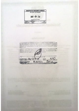 Certified copy of matric certificate | PDF