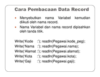 8 Data Record | PDF