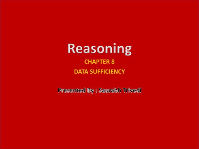 8datasufficiency | PPTX