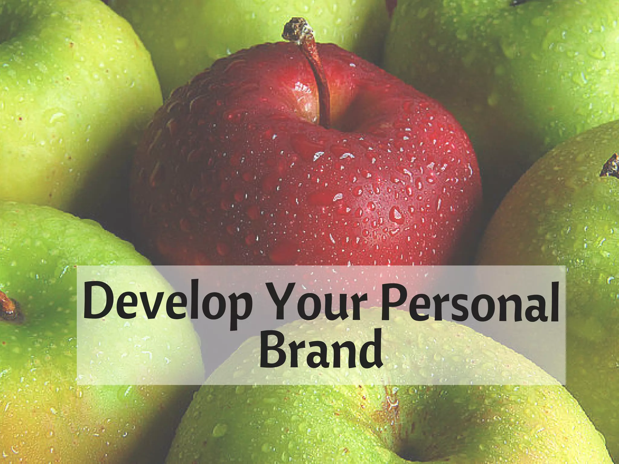 Tips to Develop Your Personal Brand | PPT