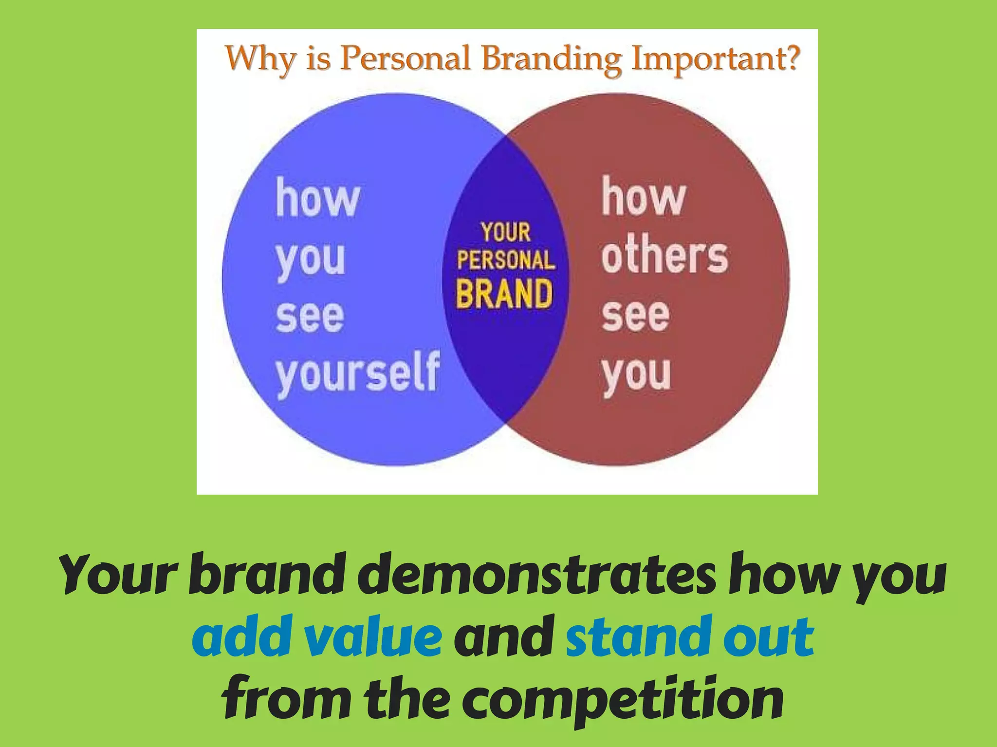 Tips to Develop Your Personal Brand | PPT