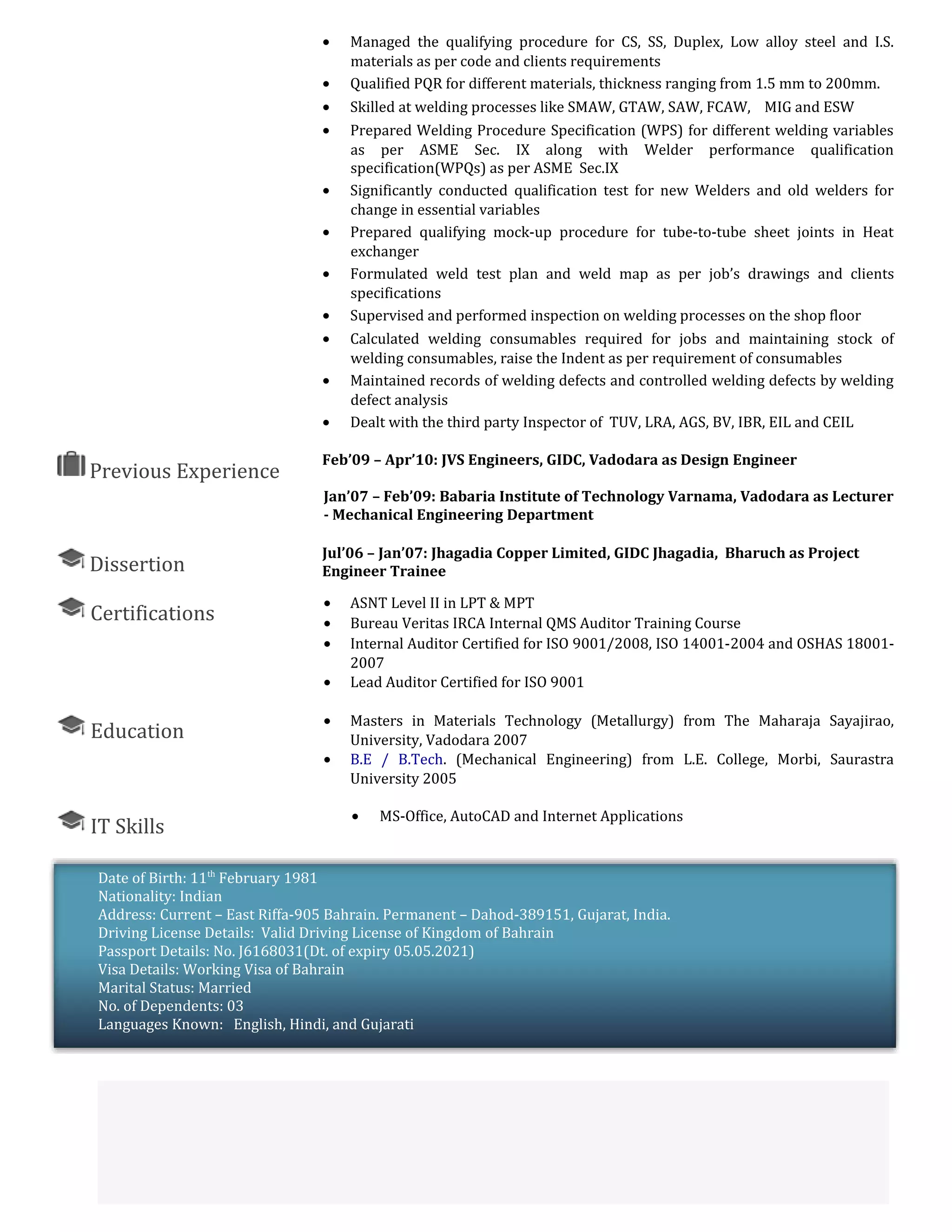 Amit CV | DOC