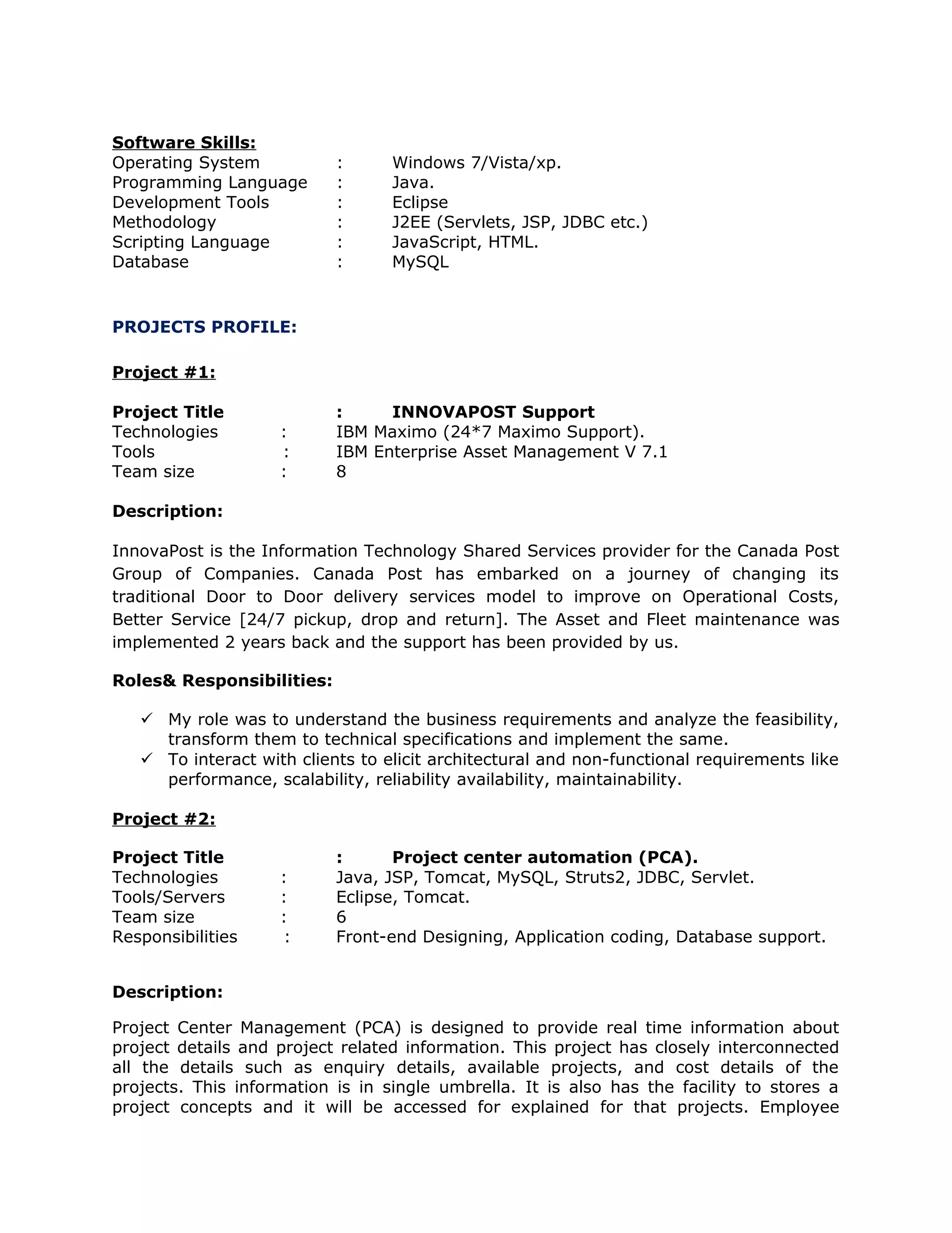 Mugilan Resume | PDF