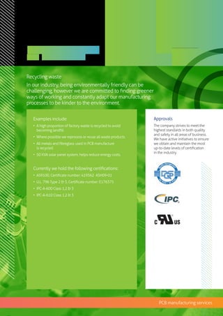 Garner Osborne Manufacturing Brochure | PDF
